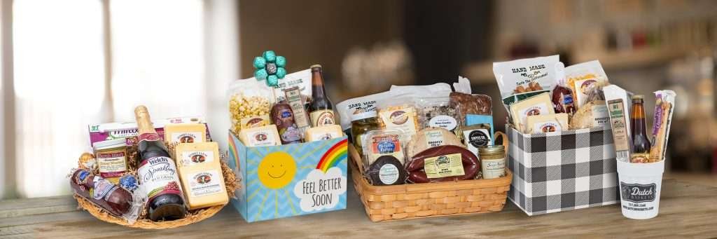 The Best Amish Foods Packaged as Gift Baskets | Dutch Baskets